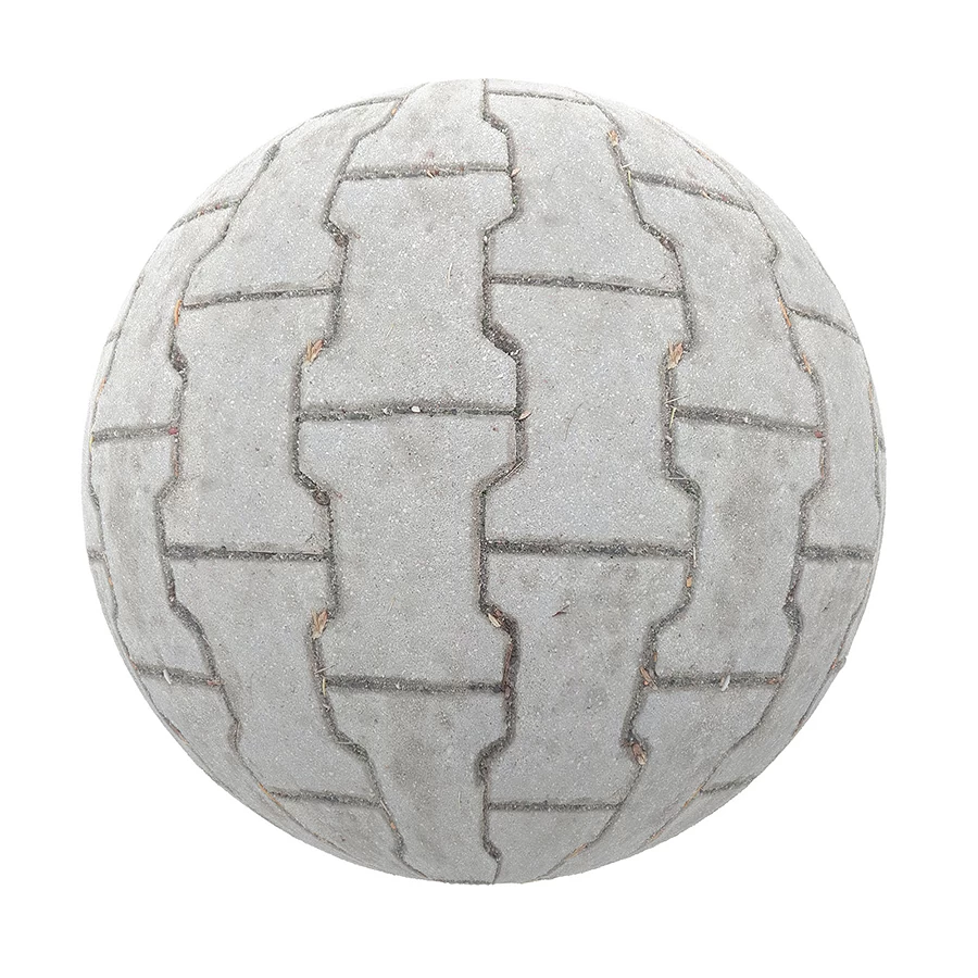 PBR Texture – Concrete Pavement 11 – Enscape Custom Asset Library