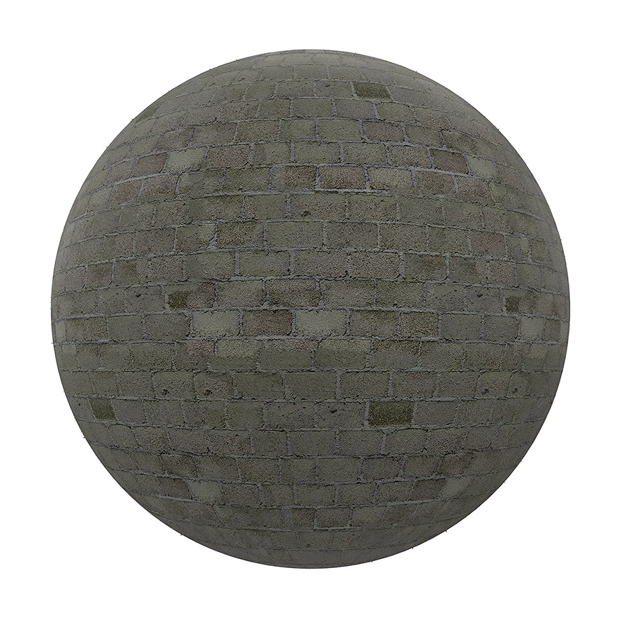 PBR Texture – Dark Stone Brick Wall – Enscape Custom Asset Library