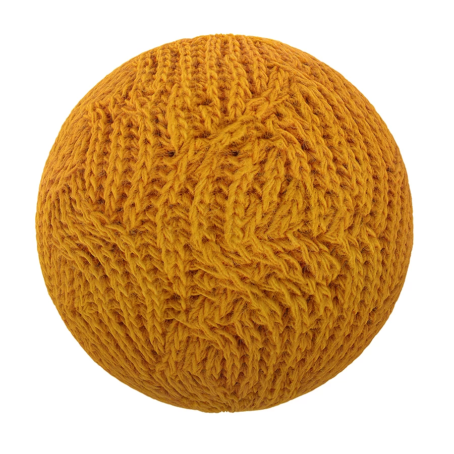 PBR Texture – Orange Wool Fabric 01 – Enscape Custom Asset Library