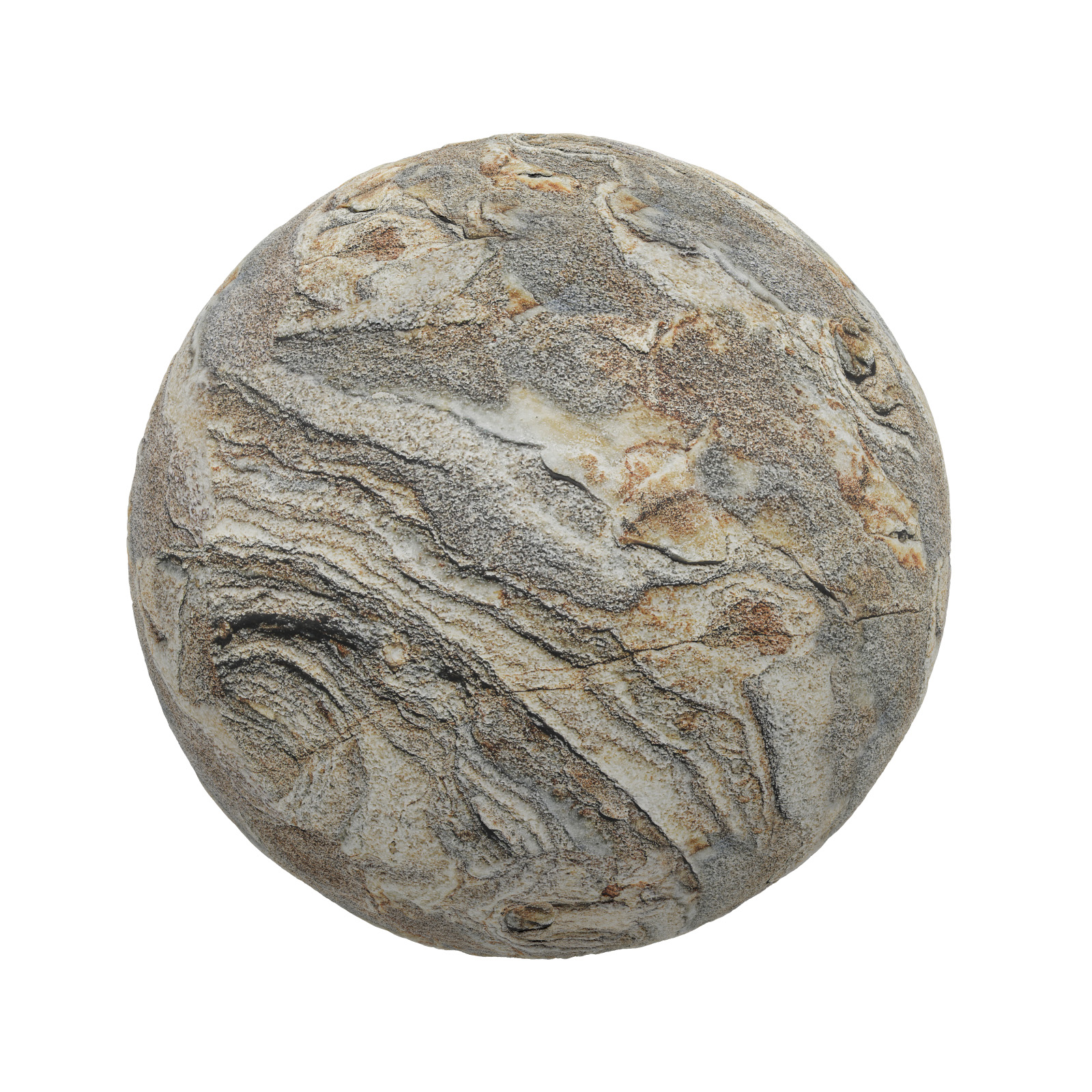 Rough Layered Stone – Enscape Custom Asset Library